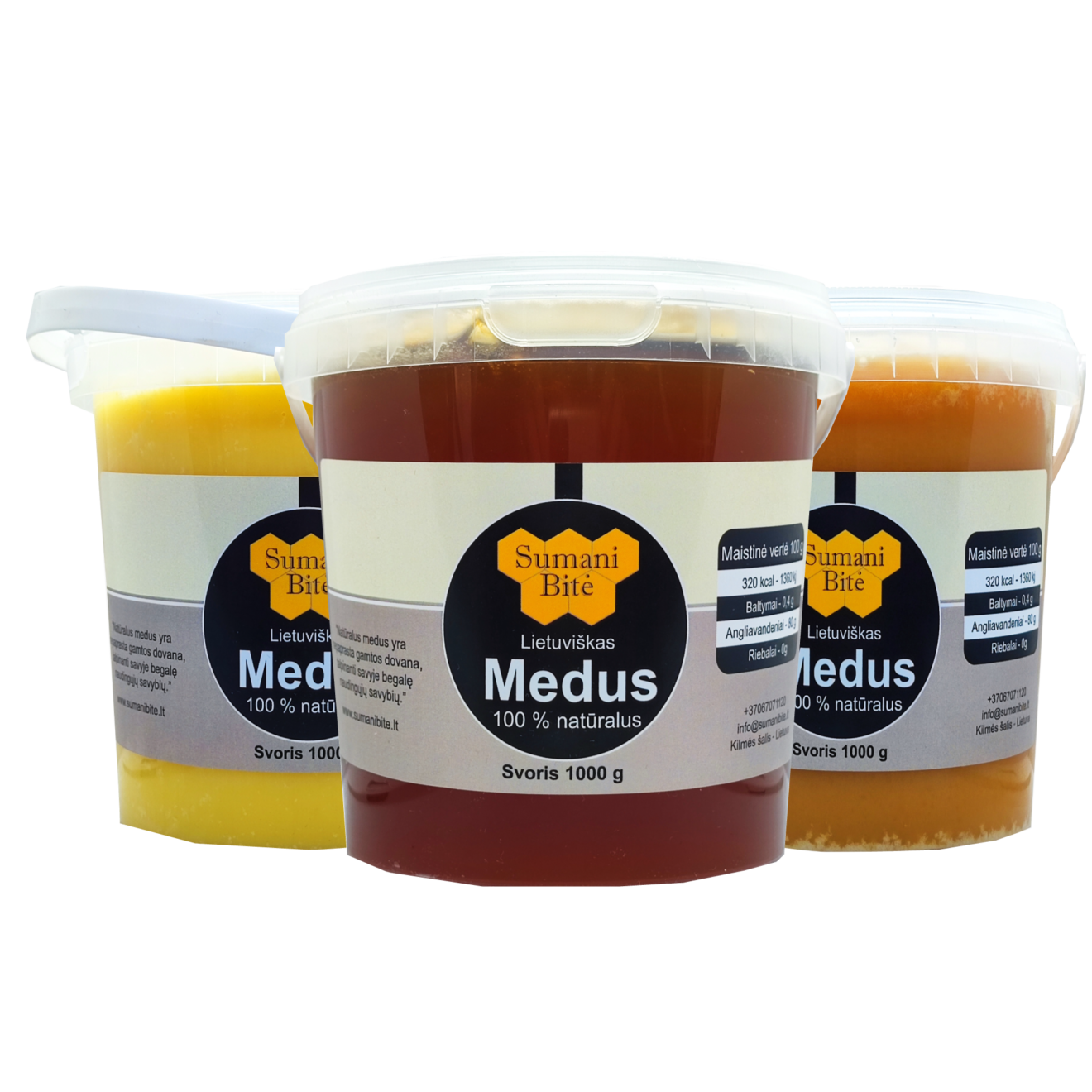 Natūralus Lietuviškas bičių medus | Sumani bitė